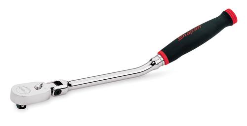 Snap-on 3/8 inch 80-Tands ratel met flexibele kop en gebogen handvat ...