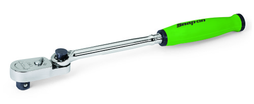 3/8 72-Tands multipositie ratel met compacte kop en lang soft grip ...